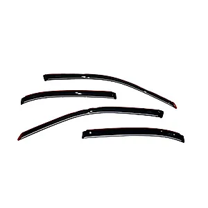 Auto Ventshade [AVS] In-Channel Ventvisor / Rain Guards | Smoke Color, 4 pc | 194213 | Fits 2001 - 2005 Honda Civic