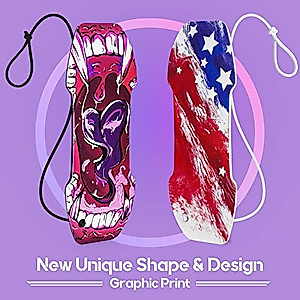 2-Pack Finger Surfboard Decompression Toys, Hand tip Flying Surfboard Toys, Finger Surfboard for Adult Teen Boys and Girls, Birthday Gift Toys