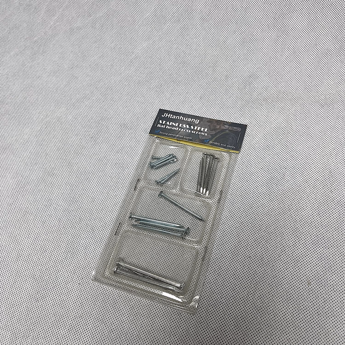 JHtanhuang Rivets, cramps and nails of metal Maximum Length 2 Inches Galvanized Nails, Picture Hanging Nails, Wood Nails, Wall Nails with Storage Box