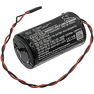 Estry 3.6V Battery Replacement for Cameron Nuflo MC-II Plus MC-III Plus Flow Analyzers MC-III Plus EXP Flow Analyzer MC-II Plus EXP 9A-100005111 LS33600-CN1 MV-100005111 14500mAh