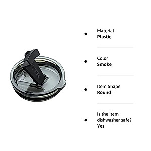 RTIC Spill Proof & Splash Resistant Lid for RTIC updated design 30 oz Tumbler
