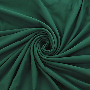 Solid DBP Fabric - Double Brushed Polyester 4 Way Stretch - Acorn - 2yd