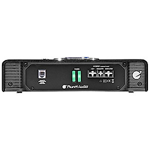 Planet Audio AC3000.1D Anarchy Series Car Audio Amplifier - 3000 High Output, Class D, Monoblock, 1 Ohm, Low Level Inputs, Low Pass Crossover, Mosfet Power Supply, Hook Up To Stereo and Subwoofer