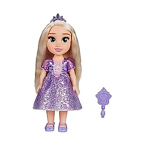 Disney Princess My Friend Rapunzel Doll 14 inch Tall includes Removable Outfit, Tiara, Shoes & Brush