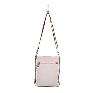 Myra Bags Eazy Breezy Canvas, leather & Rug Shoulder Bag S-1898