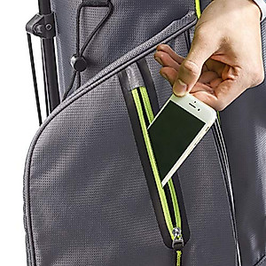 Izzo Golf Izzo Ultra Lite Stand Golf Bag with Dual-Straps & Exclusive Features, Natural