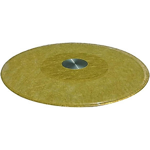 27 Inches Heavy Duty Lazy Susan, Round Glass Turntable, 360° Dining Table Rotating Tray, Safe Smooth, 200KG Bearing For Banquets Party (Color : 12mm/0.47in Thick, Size : 70cm/28in)