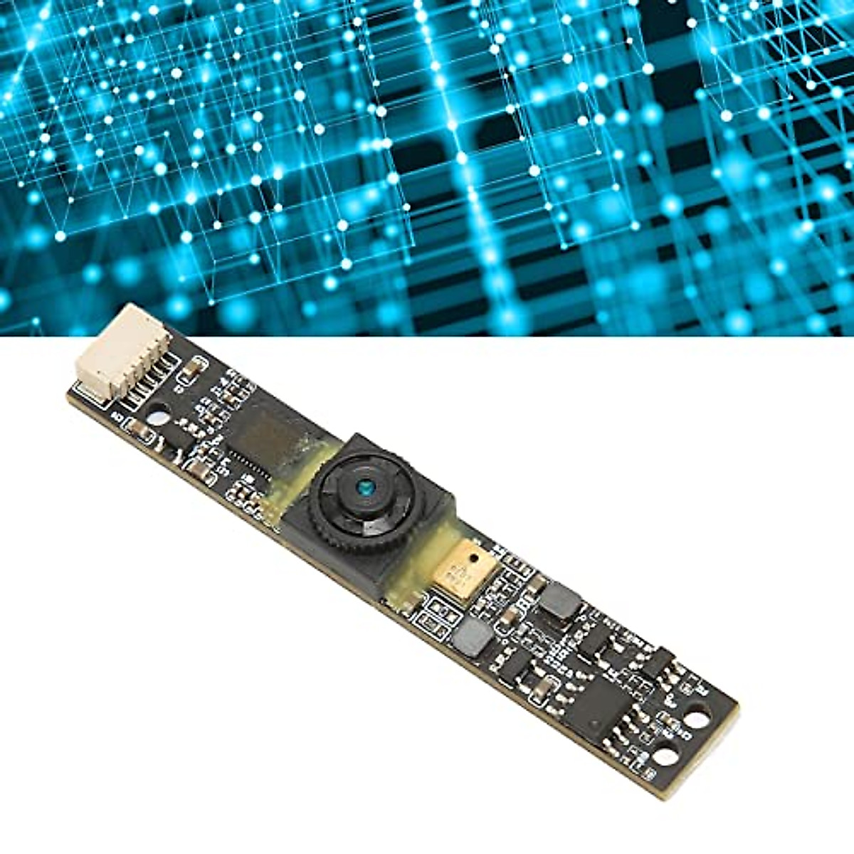 Mini USB Camera Board, Compact 2MP USB Camera Module HD 1080P 60fps PCB Ultrathin with Microphone for Computer