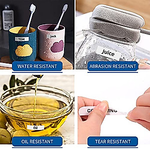 COLORWING M-K231 Replacement for Brother P Touch M Tape M-K231s MK231 M231 for Brother PTouch PT-M95 PT-90 PT-70 PT-65 PT-85 Label Maker Refills, 12mm 0.47inch White, 4-Pack