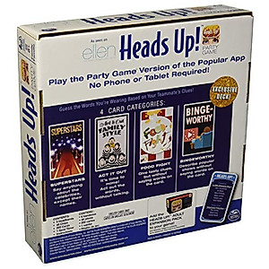 Spin Master Heads Up Party Game