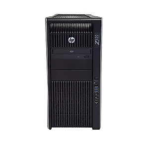 HP Z820 Workstation Intel Xeon 24 Cores 2.7GHz 128GB RAM 512GB Solid State Drive + 2TB Hard Drive Dual NVIDIA Quadro K4000 3GB Graphics Windows 10 Pro 64-bit (Renewed)