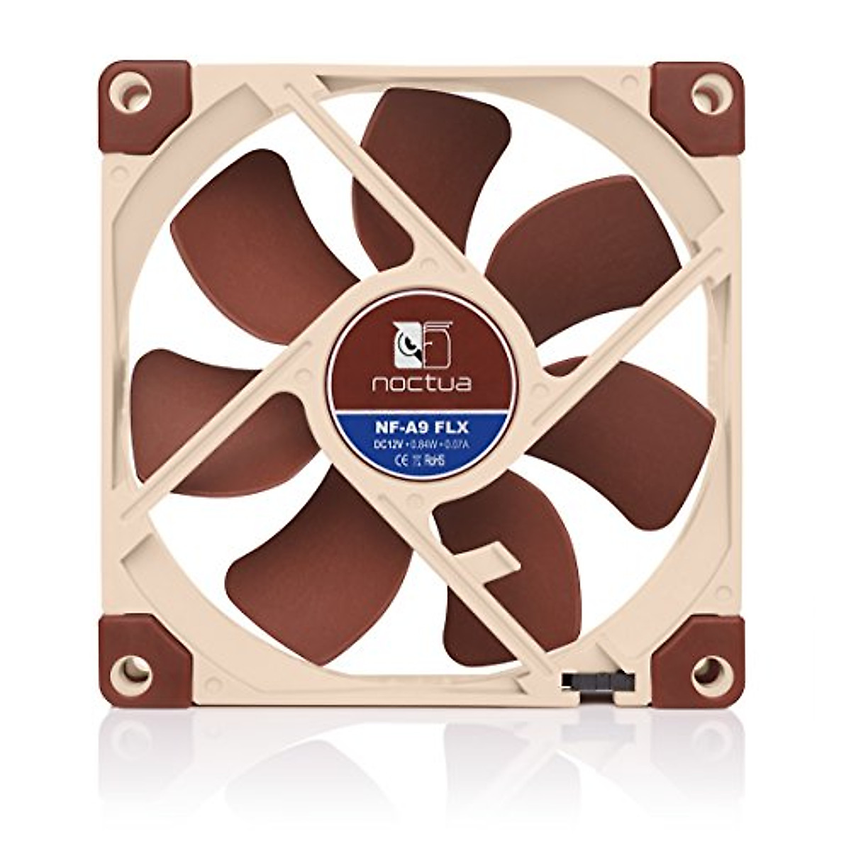 Noctua NF-A9 FLX, Premium Quiet Fan, 3-Pin (92mm, Brown)