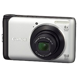 Canon PowerShot A3000 IS 10 MP Digital Camera with 4x Optical Image Stabilized Zoom and 2.7-Inch LCD
