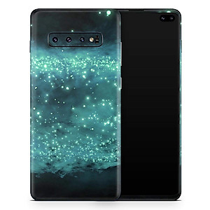 DesignSkinz Trendy Green Space Surface Protective Vinyl Decal Wrap Skin Cover Compatible with The Samsung Galaxy S20 (Screen Trim & Back Glass Skin)