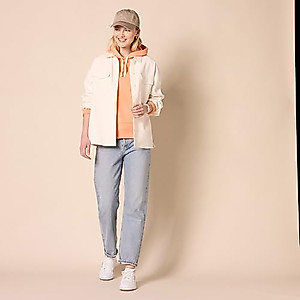 Amazon Essentials Women's Fleece Pullover Hoodie (Available in Plus Size), Melon Orange, XX-Large