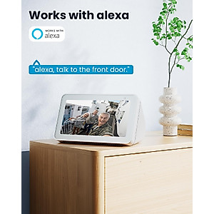 ieGeek Doorbell Camera Wireless No Subscription - Wireless Video Doorbell with Chime, Doorbell with Camera 1080P FHD, Voice Changer, 2-Way Audio, PIR Motion Detection, 2.4Ghz WiFi, Works with Alexa