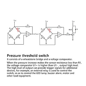Flexible Thin Film Pressure Sensor,RP-C18.3-ST Flexible Thin Film Pressure Sensor Intelligent 20g-6kg