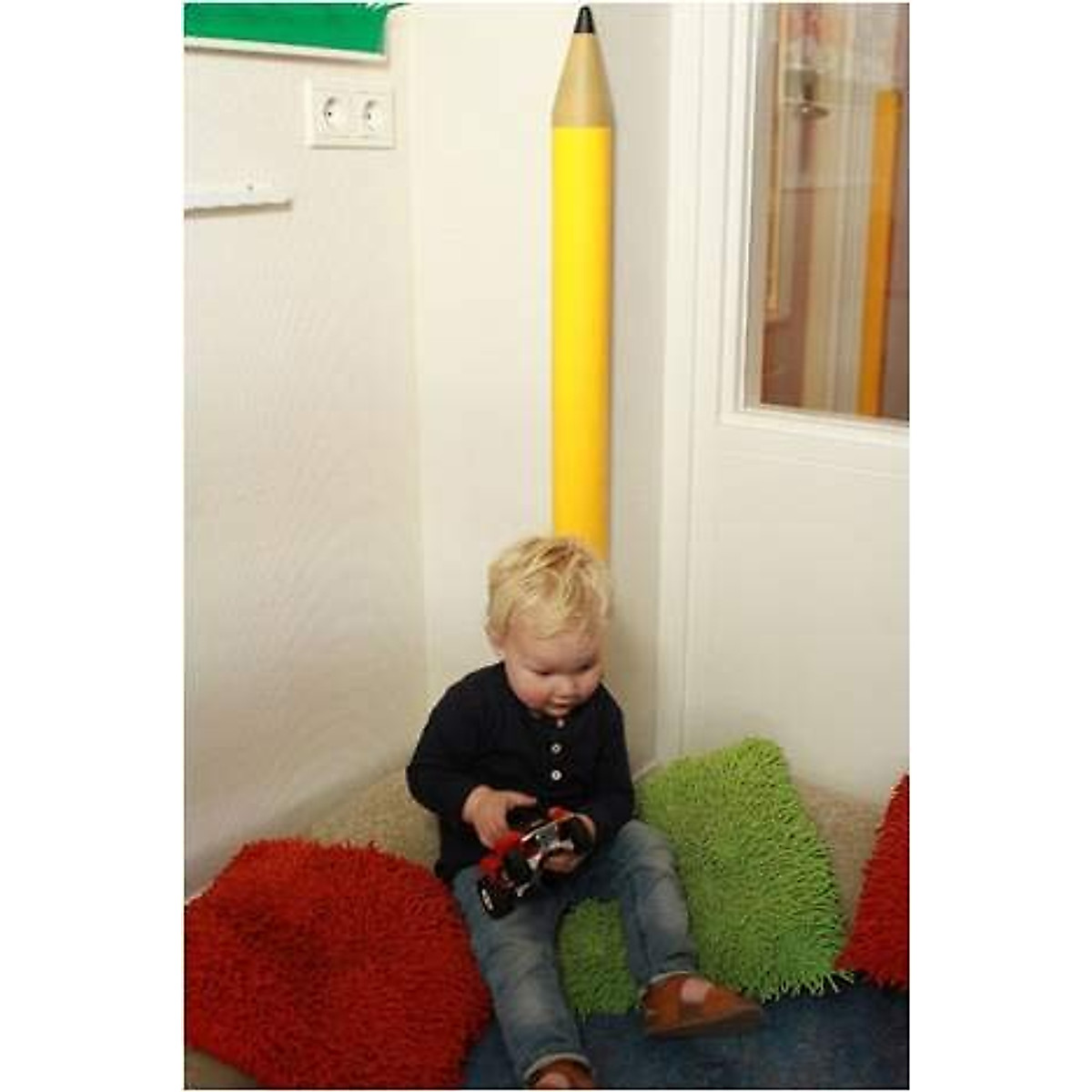 Boing Safety | Corner Guard Strip | Pencil | Yellow | 4 Pack