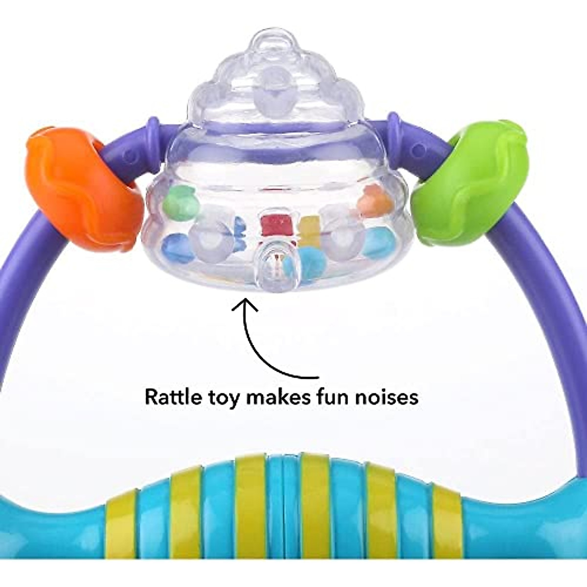 Nuby Silly Spinwheel with Suction Base High Chair Interactive Toy for Early Development