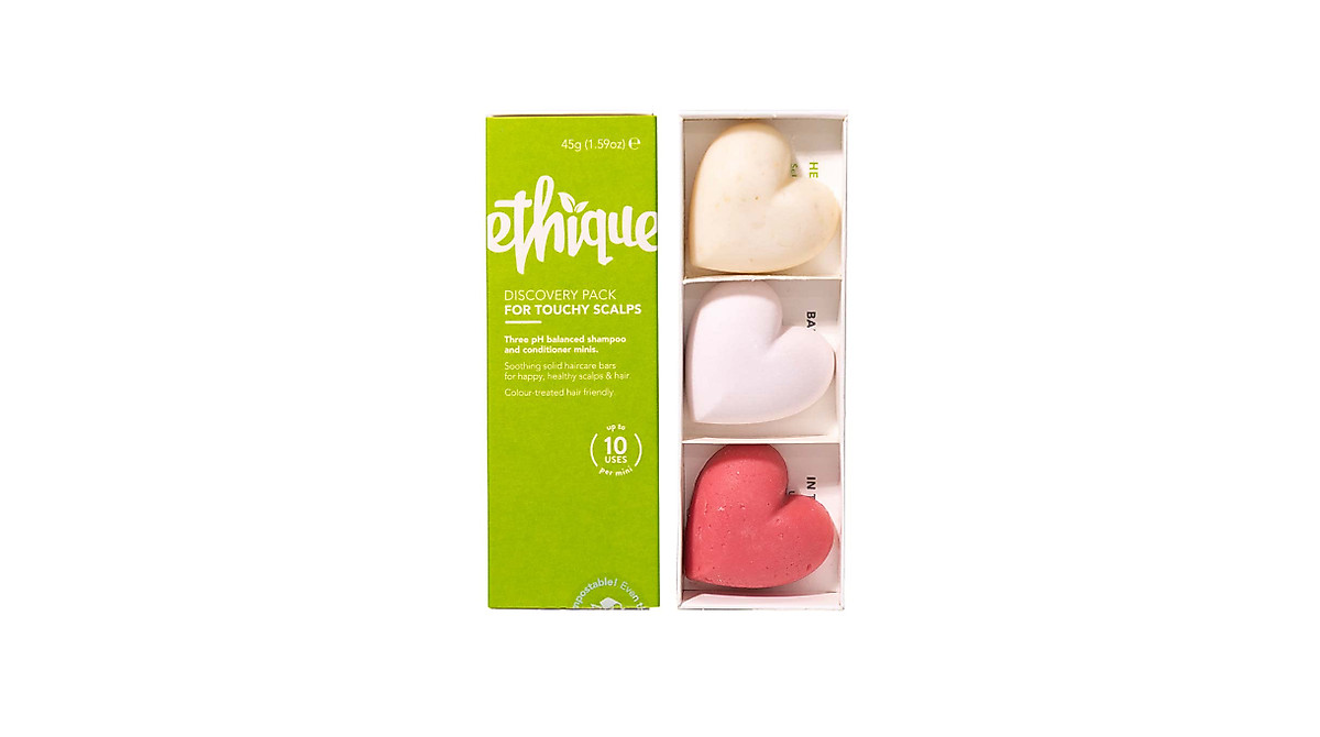 Ethique Discovery Pack for Touchy Scalps - Eco-Friendly Kit