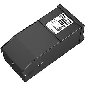 HitLights 300 Watt Dimmable Driver, Magnetic LED Driver- 110V AC-12V DC Transformer, Compatible with Leviton for LED Strip Lights, Constant Voltage LED Products, Made in The USA