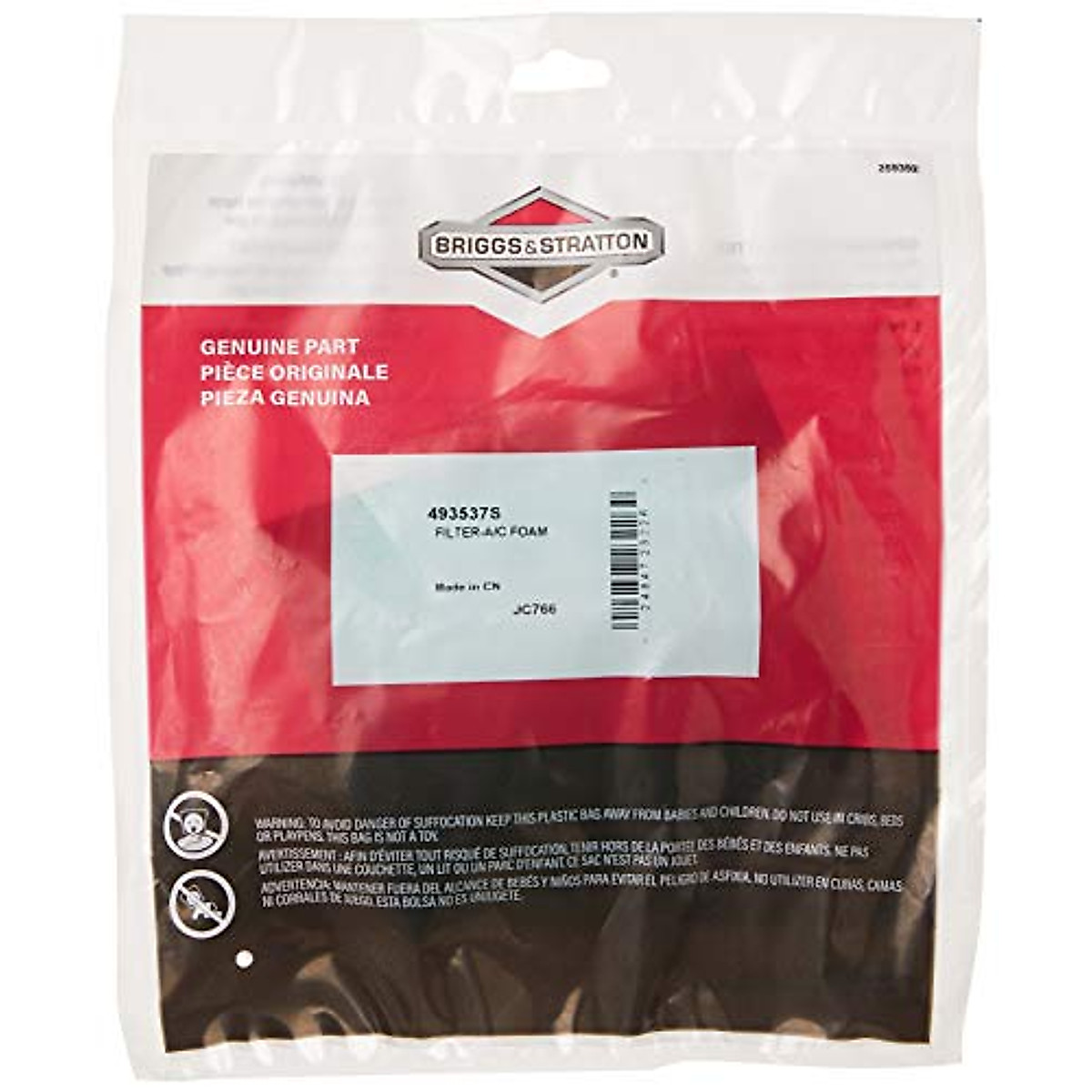 Briggs & Stratton 493537S Filter Pre-Cleaner