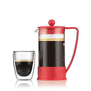 Bodum Brazil Three Cup French Press Coffee Maker - Red
