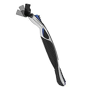 SWIPE Premium Men's 4-Blade Razor Kit (Flex Head Handle +12 Refills)