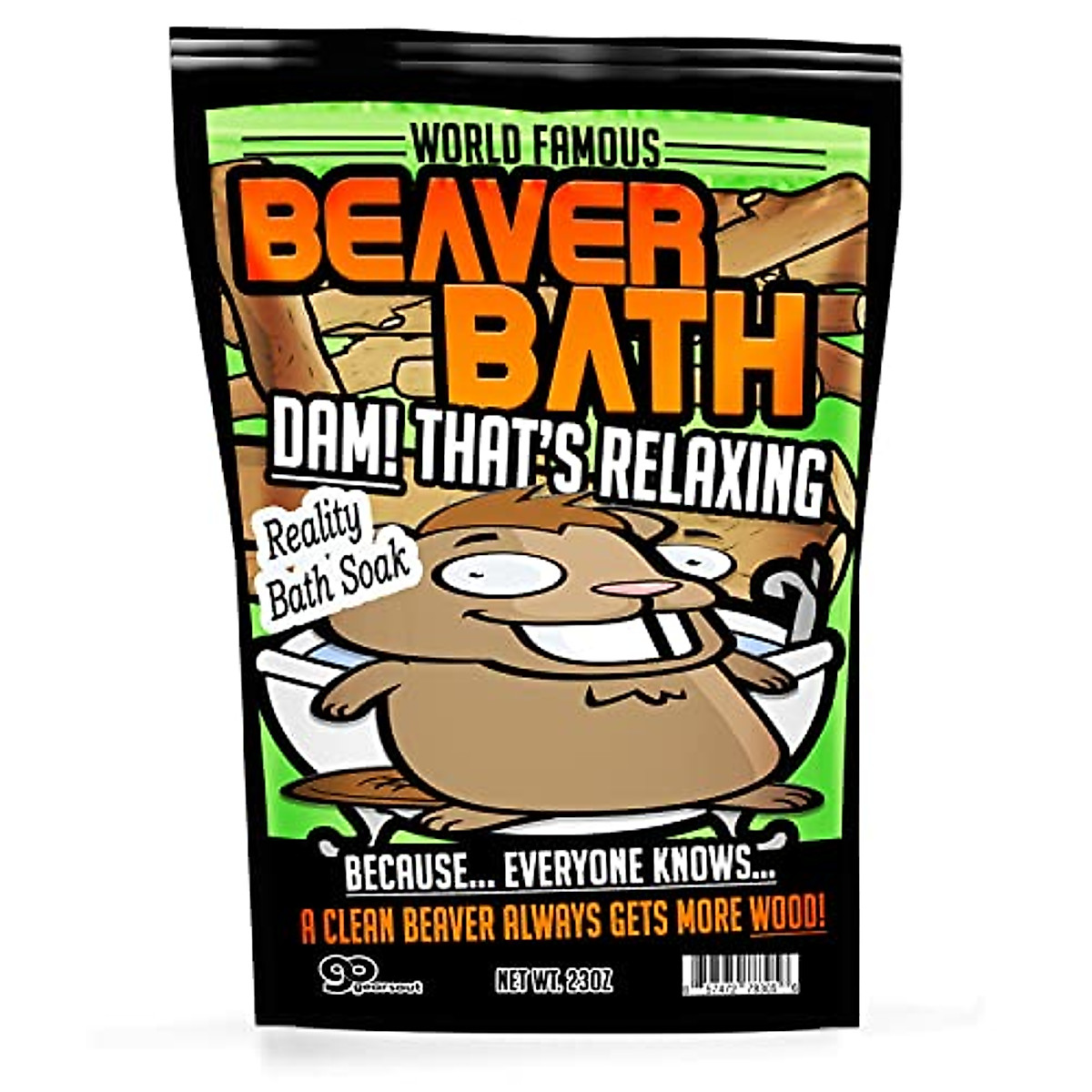 Beaver Bath Soak – Pink Bath Salts Luxury Bath Funny Girlfriend Gifts for Best Friends Funny Bath Products Sea Salts Funny Spa Gifts for Women Naughty Gag Gifts Bachelorette Party Favors
