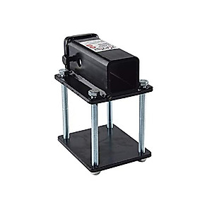 TOPTOW RV Bumper Hitch Receiver 63801 for 4 inch to 4.5 inch Beams, 2 inch Receiver Opening, Fits for Bike Racks, Cargo Carriers Camper-on