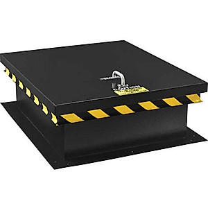 Global Industrial 24"L x 36"W Galvanized Powder Coated Steel Roof Hatch