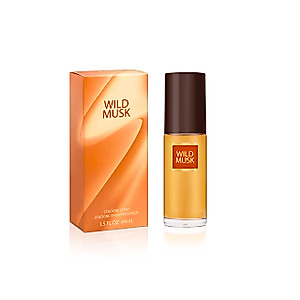 Wild Musk Eau de Cologne Spray, Vegan Formula, Perfume, Warm Spicy Scent, 1.5oz