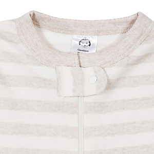 Gerber Baby Boys' 2-Pack Footed Pajamas, Dump Truck Grey, 2T