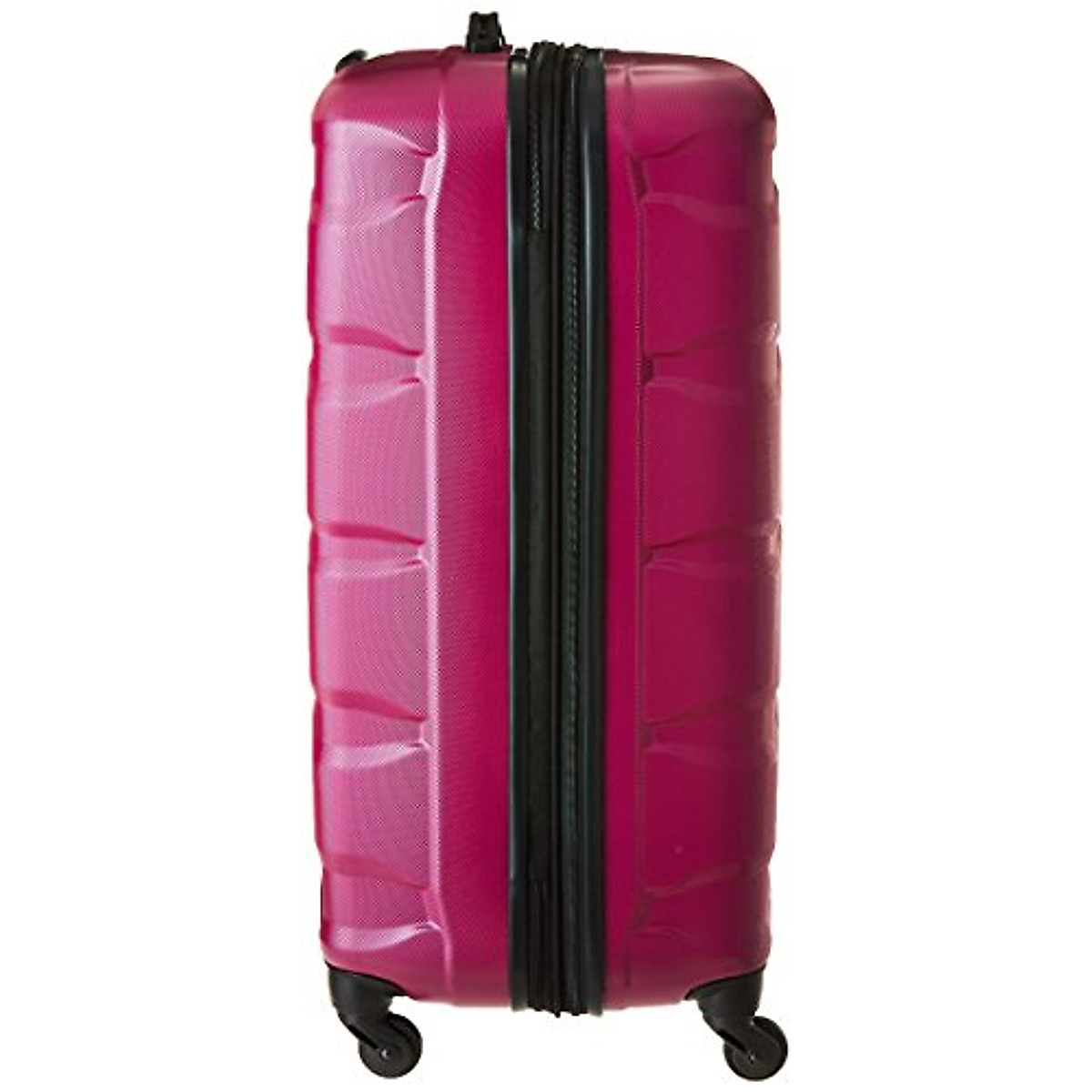 Samsonite Omni PC Hardside Expandable Luggage with Spinner Wheels, Radiant Pink, Checked-Large 28-Inch