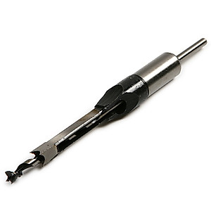 CSLU-Tool 4 Pcs/Set Woodworker Square Hole Drill Bits Saw Wood Mortising Chisel Set, Mortise Chisel (1/4-Inch, 5/16-Inch, 3/8-Inch and 1/2-Inch)