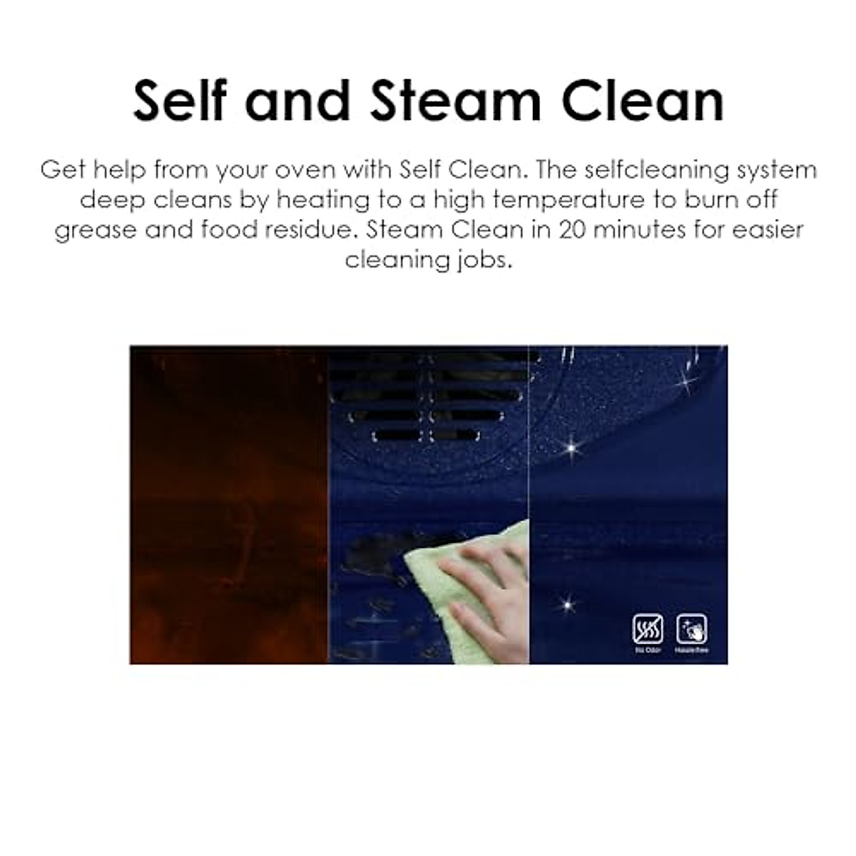 SAMSUNG Bespoke 30" Single Wall Oven with AI Pro Cooking Camera, Stainless Steel, NV51CG700SSRAA