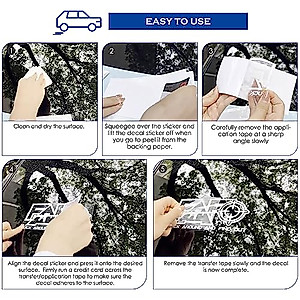 Aolamegs 3pcs Fuck Around and Find out Funny Car Stickers - FAFO Fuck Around Find out Warning Vinyl Sticker for Laptop/Car/Truck/Window/Bumper, Protected by F Around and Find out Offensive Transfer Decals