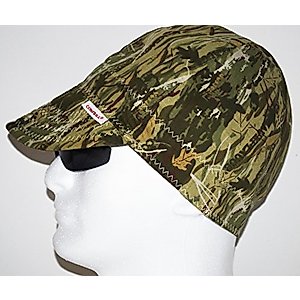 Round Crown Caps 2000CE Camo Universal Fit Comeaux Caps