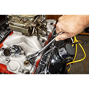 GEARWRENCH 3 Piece 1/4", 3/8" and 1/2" Drive 84 Tooth Locking Flex Head Teardrop Ratchet Set - 81276A-07