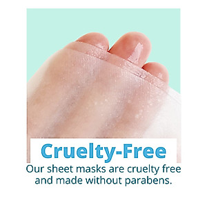 Patchology Moodmask Get Dewy With It Facial Sheet Mask - Men and Women Face Masks Skincare Sheet for Moisturizing, Hydrating, and Dewy Skin - Best Face Sheets Moisturizer (1 Count)