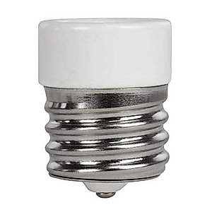 Feit Electric 300-Watt Equivalent CFLNI Quad Tube E26 Base with Mogul Base Adapter Non-Dimmable 65 Watt CFL Light Bulb, Daylight 6500K