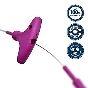 Xtrada IKEJIME KIT Authentic Ike Jime Tools: Ikijime Fish Spike With Wire Stainless Steel (Imported From Japan) Magenta Iki Jime Handle Long Ikejime Kit