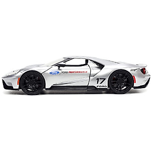 Jada Toys Big Time Muscle 1:24 2017 Ford GT Die-cast Car, Toys for Kids and Adults