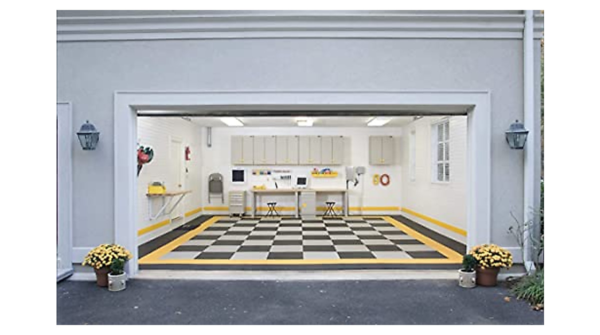 GarageTek Heavy Duty PVC Garage Slatwall - 8ft x 1ft, 6-Pack | Organize ...