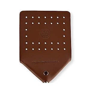 Leather Fly Swatter - Cognac - Pack of 2 - Insect Catcher - Insect Catcher - Insect Catcher - Leather Fly Swatter