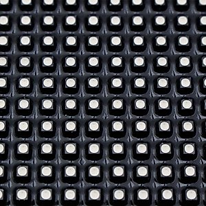 P4 Waterproof Flexible LED Matrix Panel, LED Display Module for RGB Full Color LED Display Screen, 256x128mm, 1/16 Scan, Total 2048 Dots, Perfect Solution for Outdoor Advertising Use