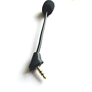Replacement Game Mic Alpha Detachable Microphone for HyperX Alpha Gaming Headset