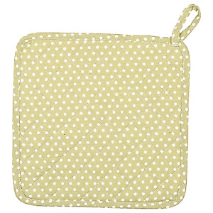 NEOVIVA Quilted Pot Holder Set of 2 for Daily Kitchen, Heat Resistant Hanging Pot Holder with Pocket for Easy Grip, Floral Quartz Pink