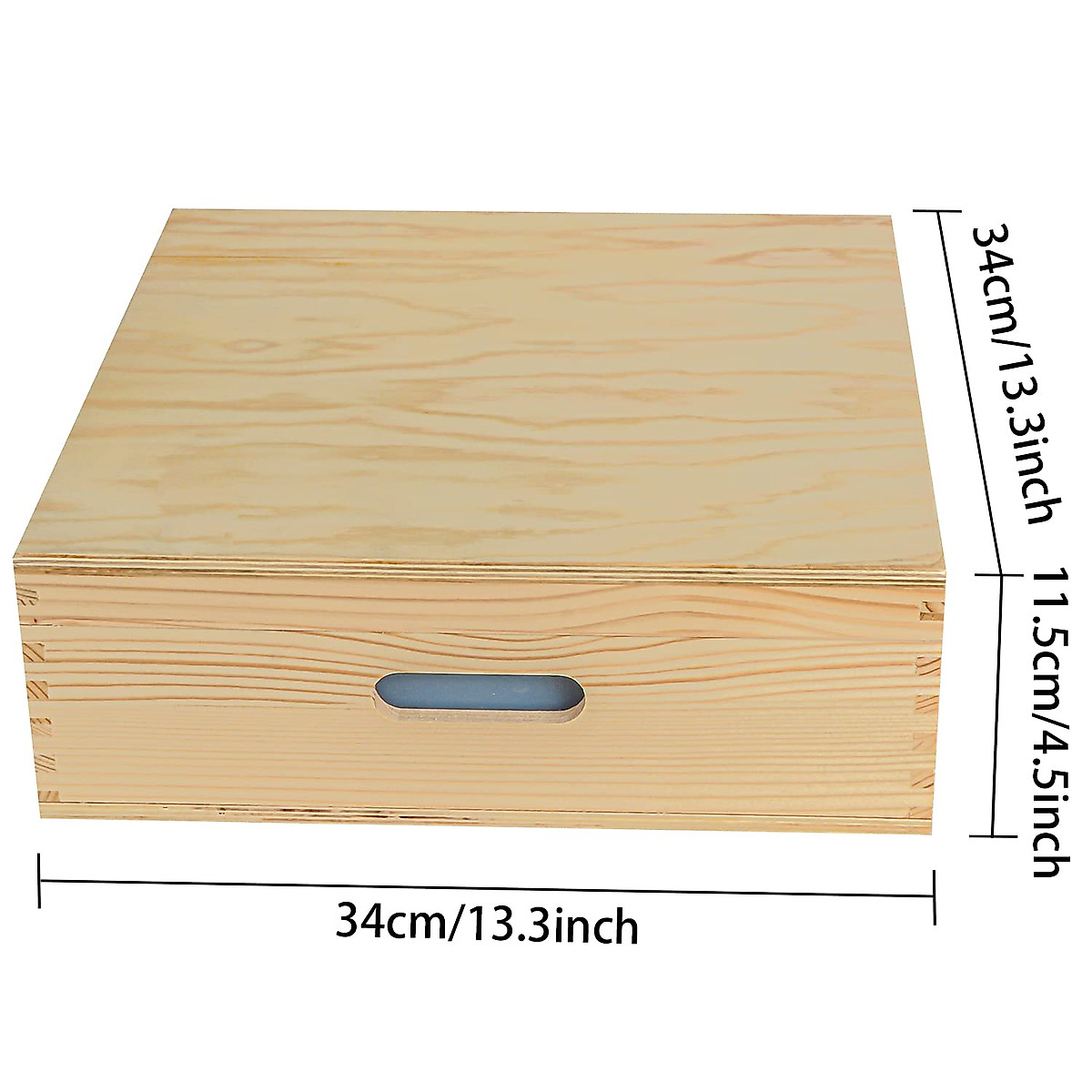 Large Soap Molds, 8L/282oz Rectangle Silicone Liner for 18 Bar Mold with Wooden Box and Lid,DIY Handmade Soap Making Tools