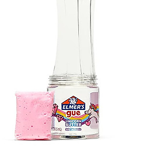 Elmer’s Gue Premade Slime, Unicorn Dream Slime Kit, Includes Fun, Unique Add-Ins, Variety Pack, 3 Count